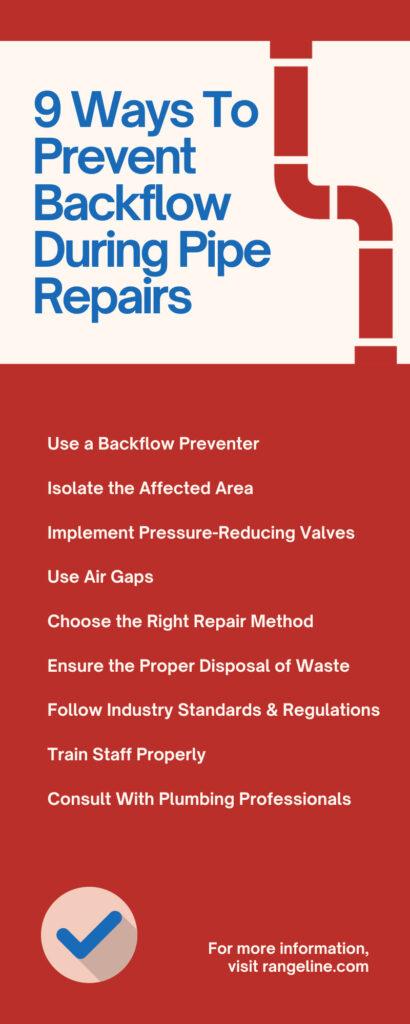 9 Ways To Prevent Backflow During Pipe Repairs