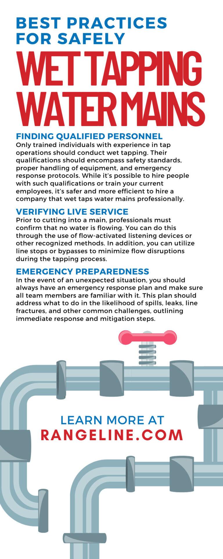 Best Practices for Safely Wet Tapping Water Mains